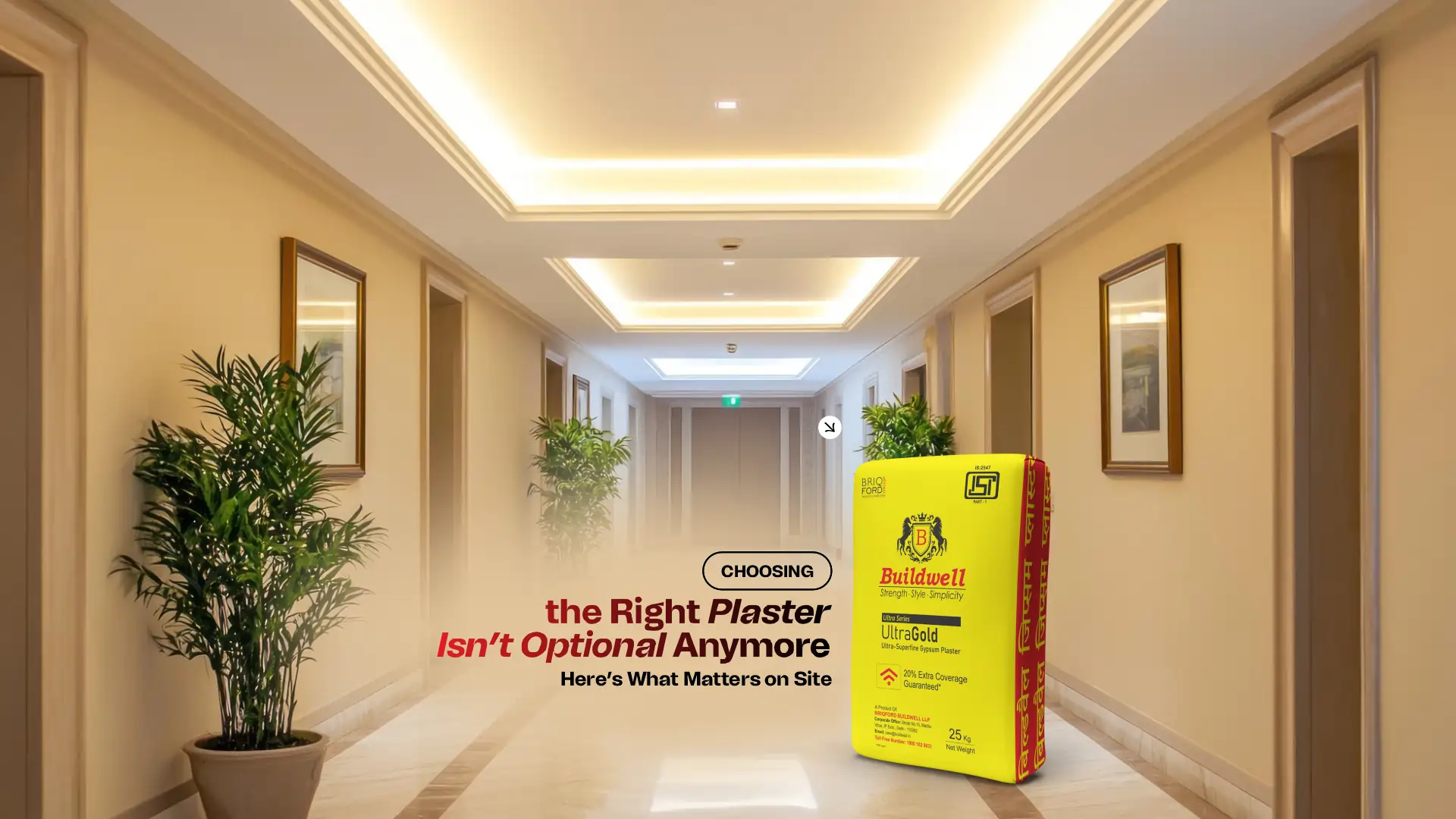 Best Gypsum Plaster Brand in India for Interiors